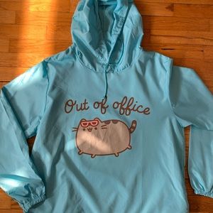Pusheen | Jackets & Coats | Nwt Pusheen Rain Jacket Windbreaker Out Of ...